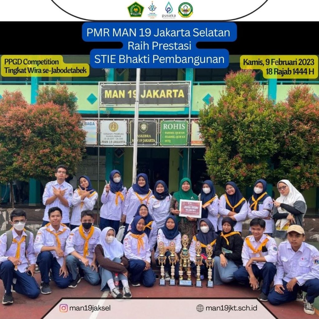 PMR MAN 19 Jakarta Kembali Raih Prestasi – MAN 19 JAKARTA SELATAN
